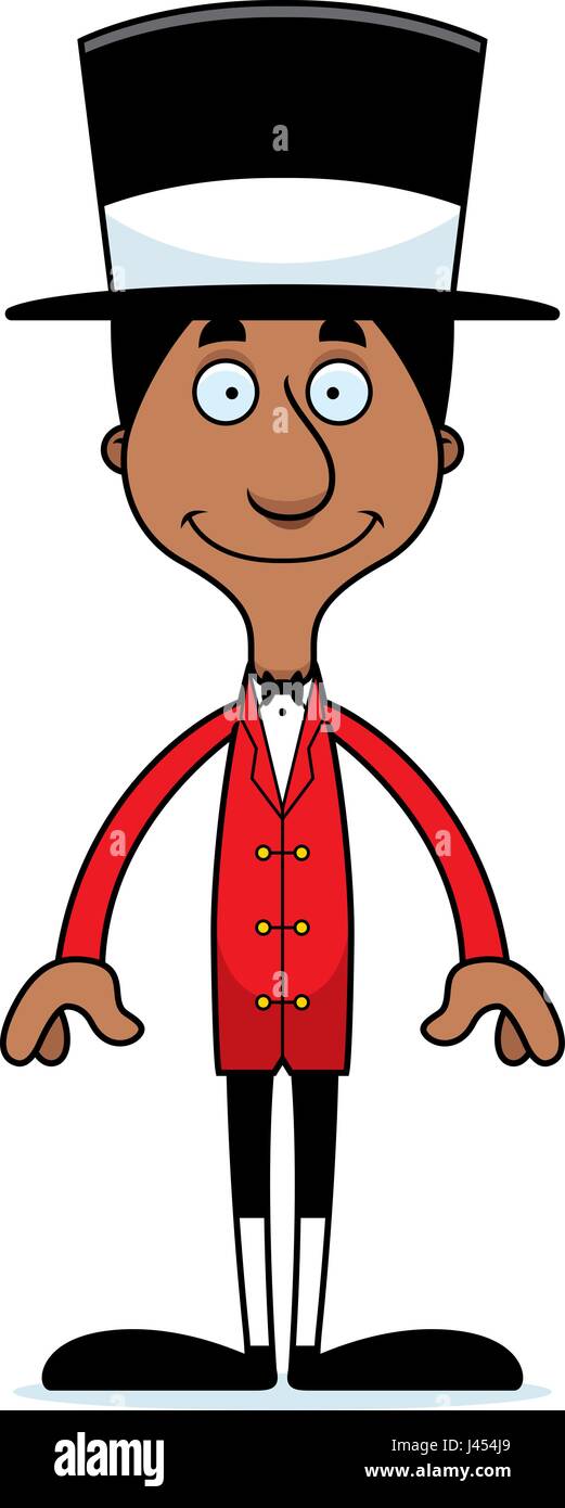 A cartoon ringmaster man smiling Stock Vector Image & Art - Alamy
