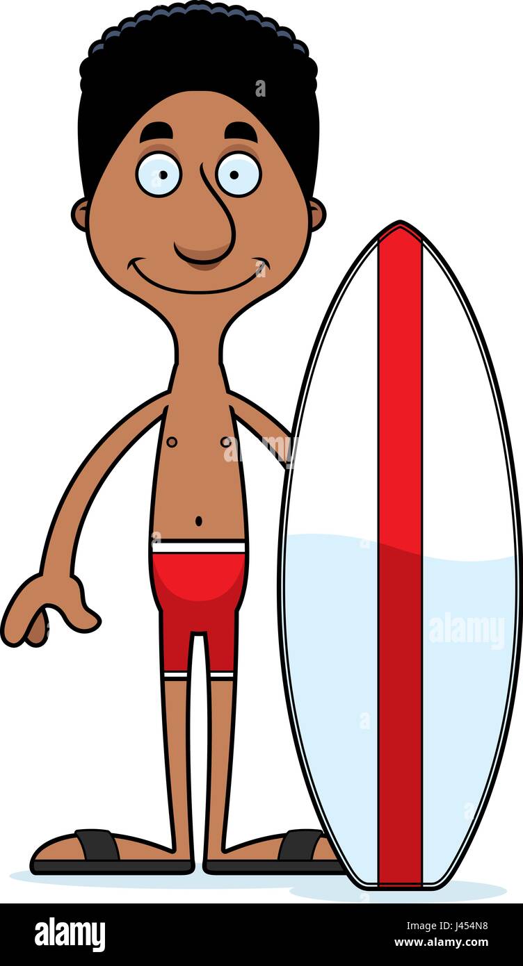 A cartoon surfer man smiling Stock Vector Image & Art - Alamy