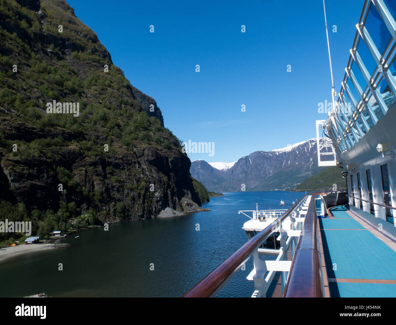 Onboard on a cruise ship Stock Photo - Alamy