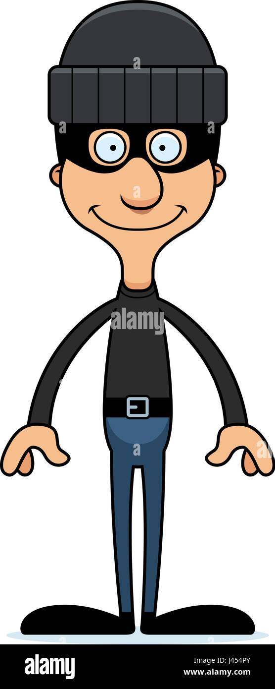 A cartoon thief man smiling Stock Vector Image & Art - Alamy