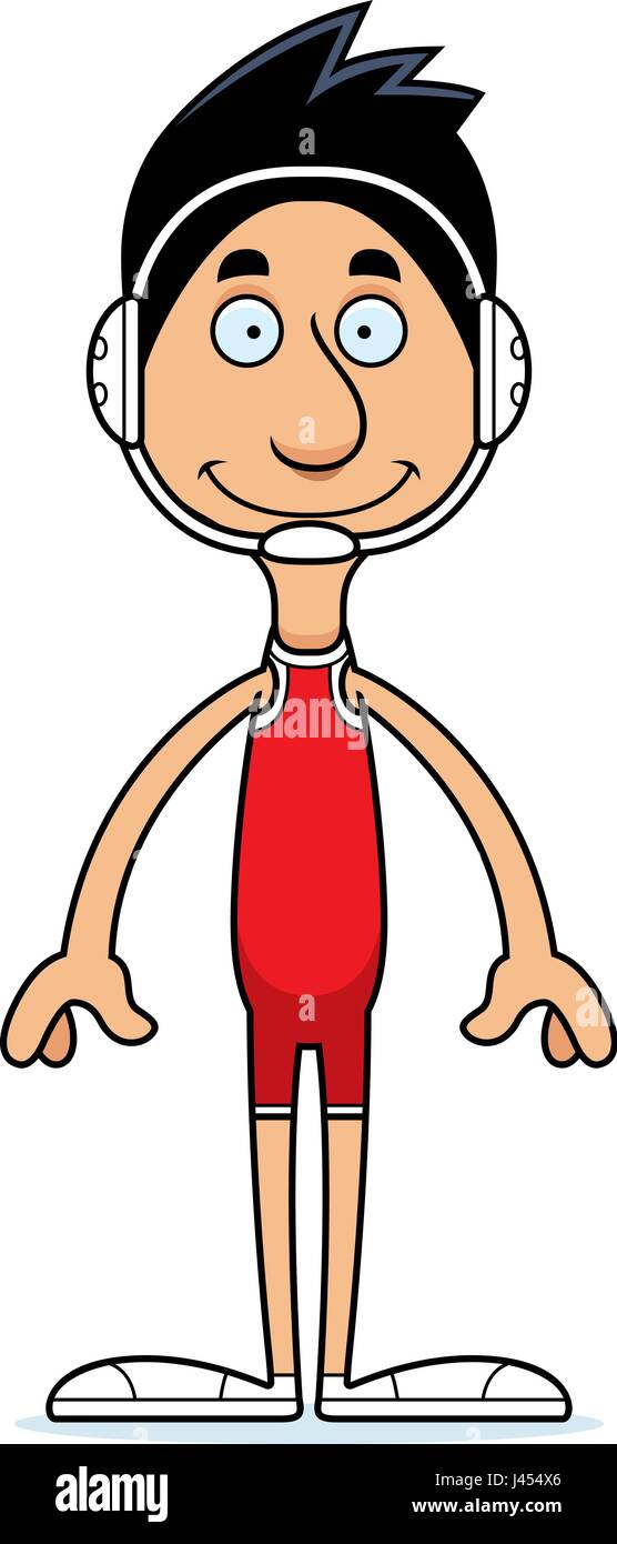 A cartoon wrestler man smiling Stock Vector Image & Art - Alamy