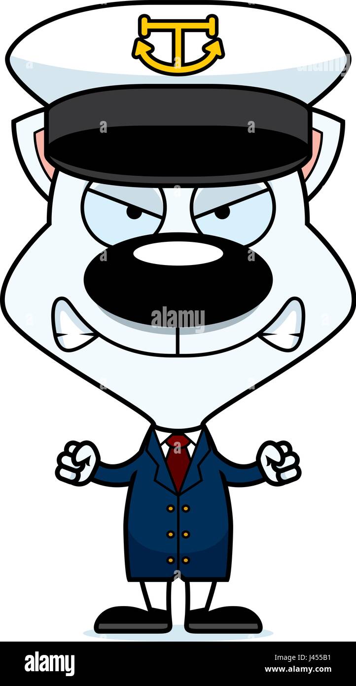 Cartoon illustration sailor looking angry hi-res stock photography and ...