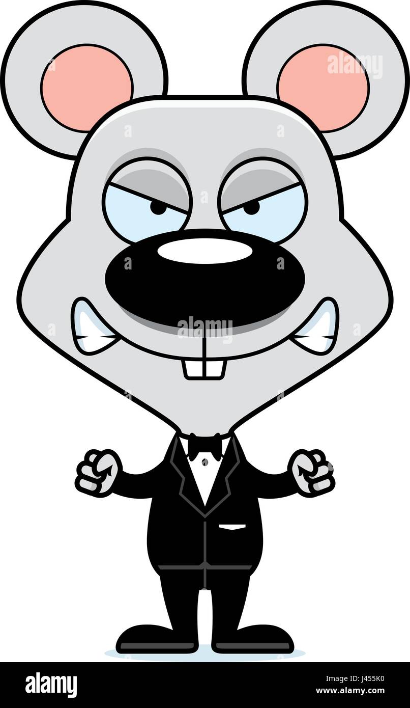 A cartoon groom mouse looking angry Stock Vector Image & Art - Alamy