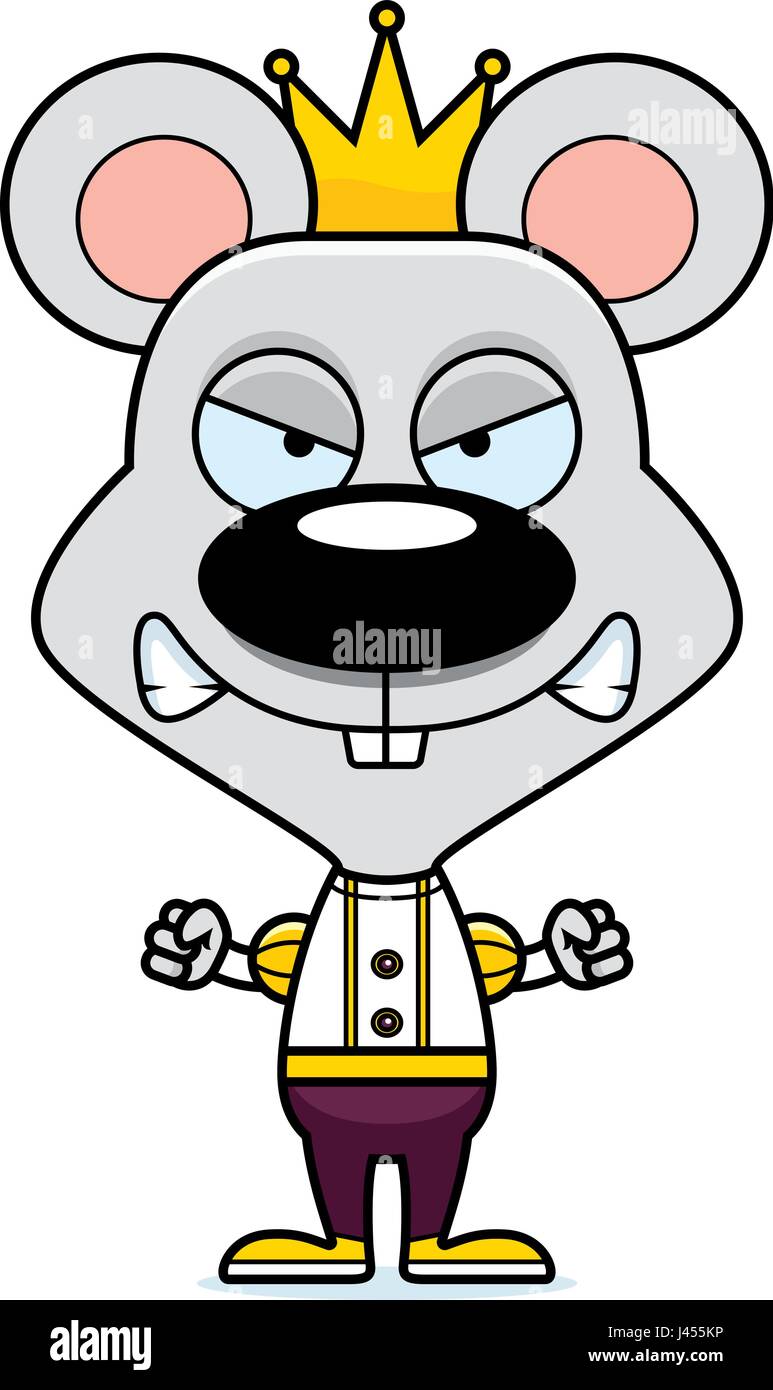 Cartoon prince mouse looking angry hi-res stock photography and images ...