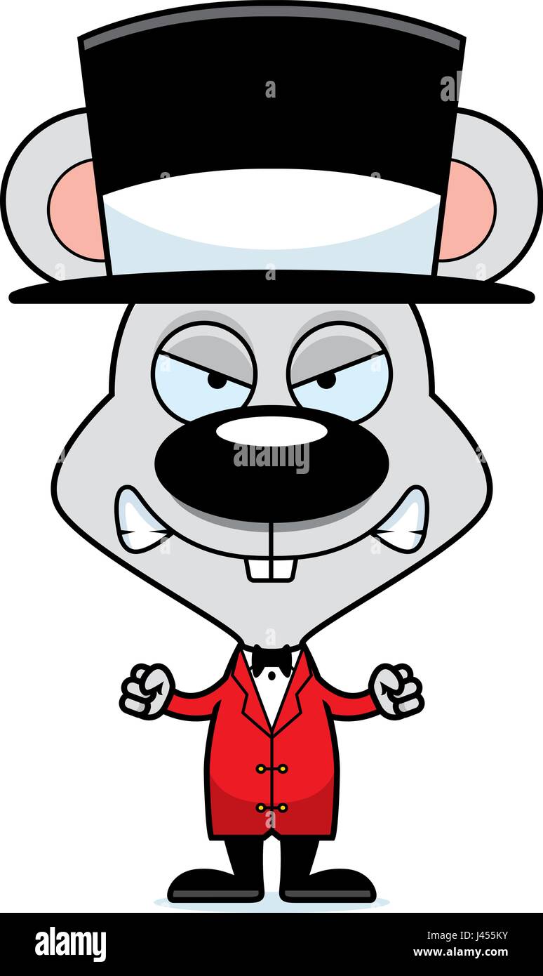 A cartoon ringmaster mouse looking angry Stock Vector Image & Art - Alamy