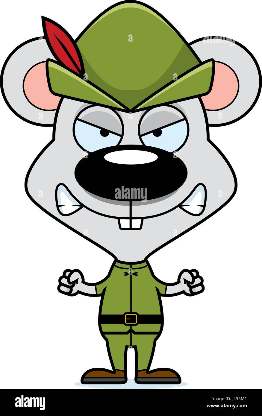 Angry robin Stock Vector Images - Alamy