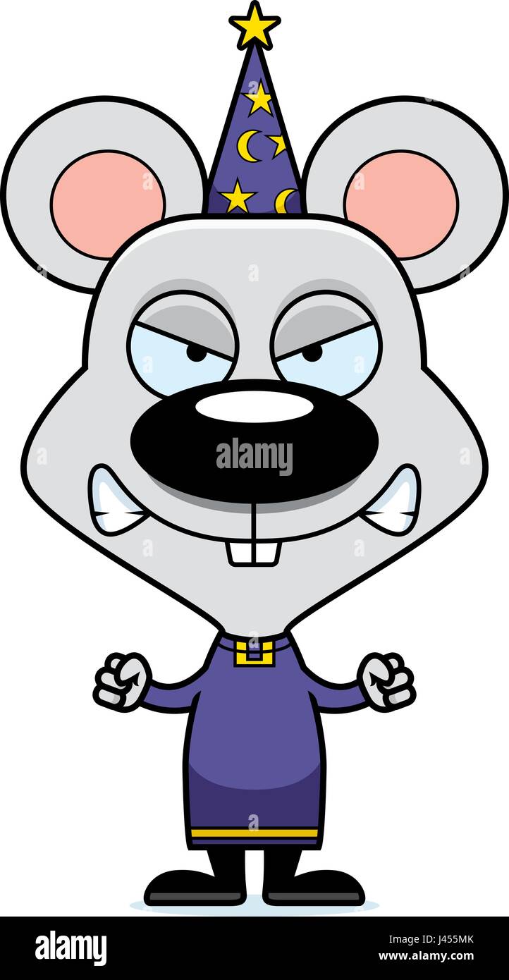 A cartoon wizard mouse looking angry Stock Vector Image & Art - Alamy