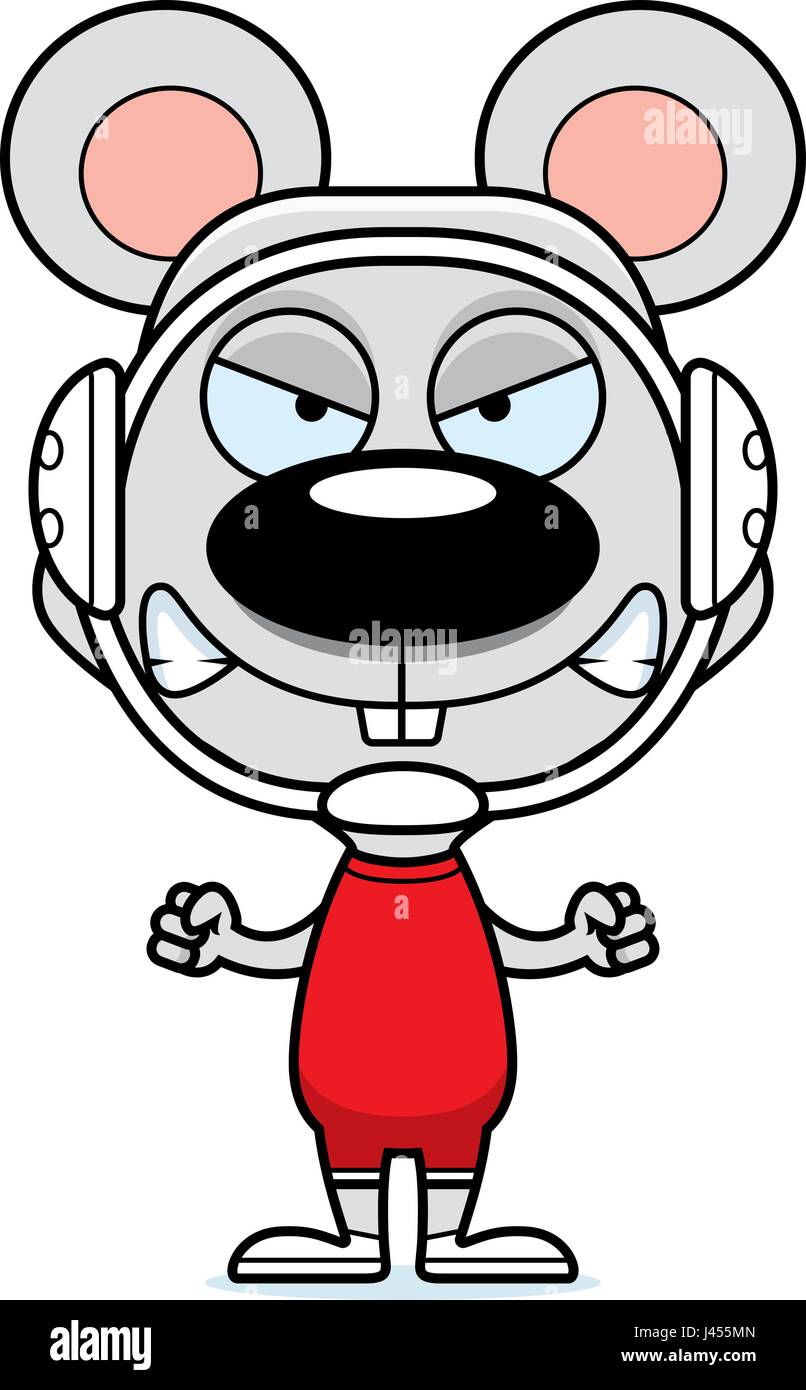 A cartoon wrestler mouse looking angry Stock Vector Image & Art - Alamy