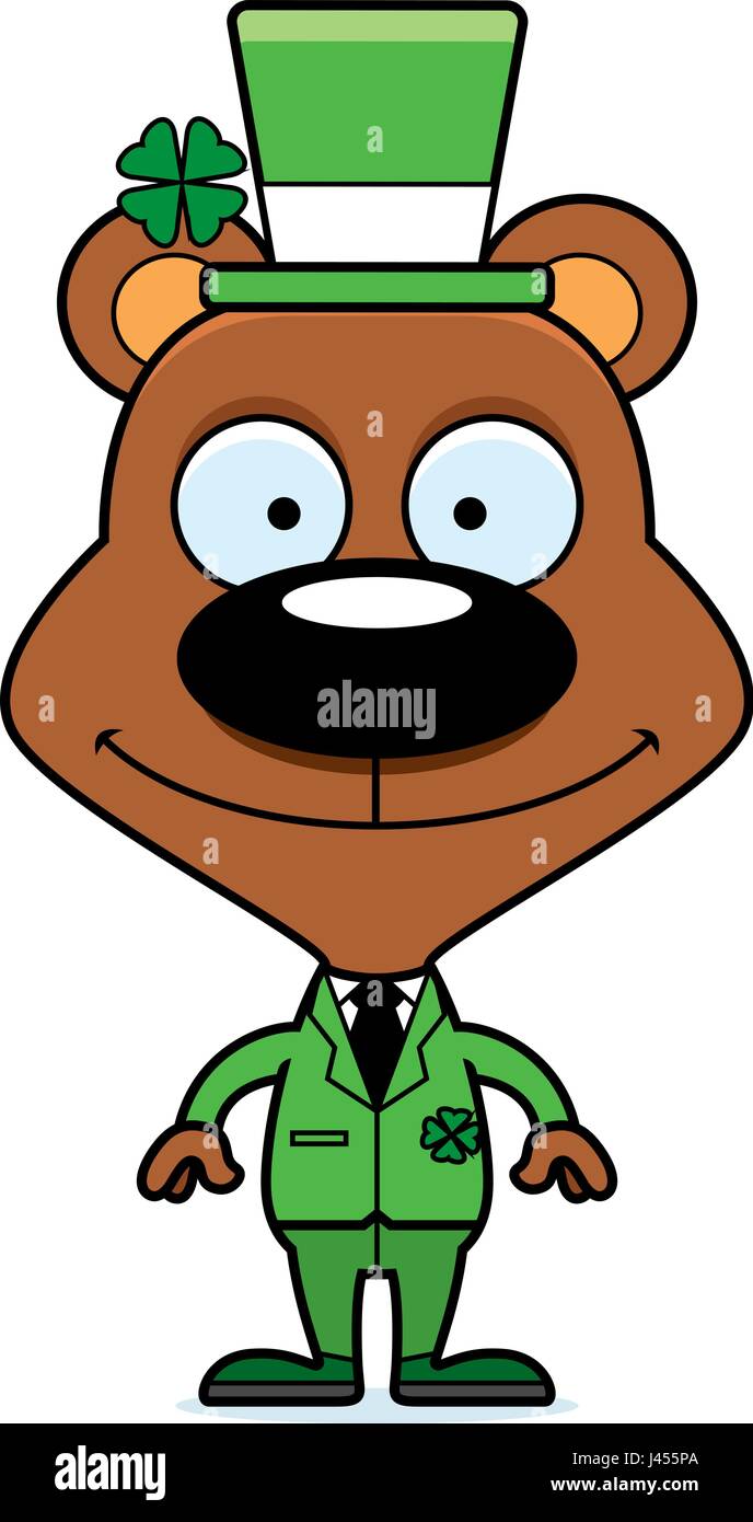 A cartoon Irish bear smiling Stock Vector Image & Art - Alamy