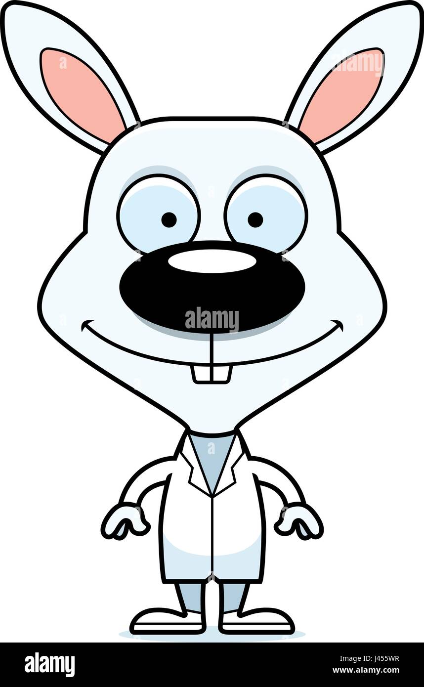 A cartoon doctor bunny smiling Stock Vector Image & Art - Alamy