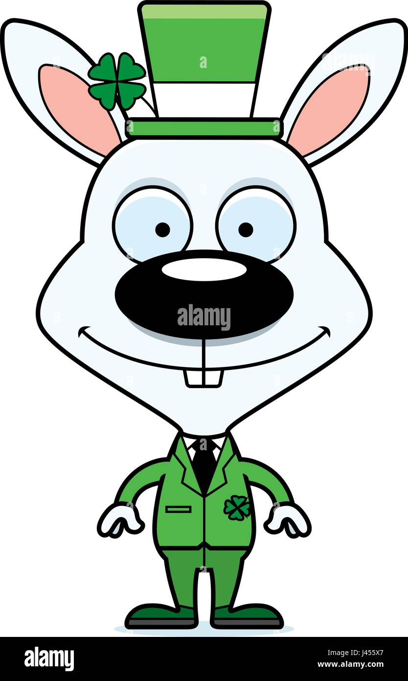 A cartoon Irish bunny smiling Stock Vector Image & Art - Alamy