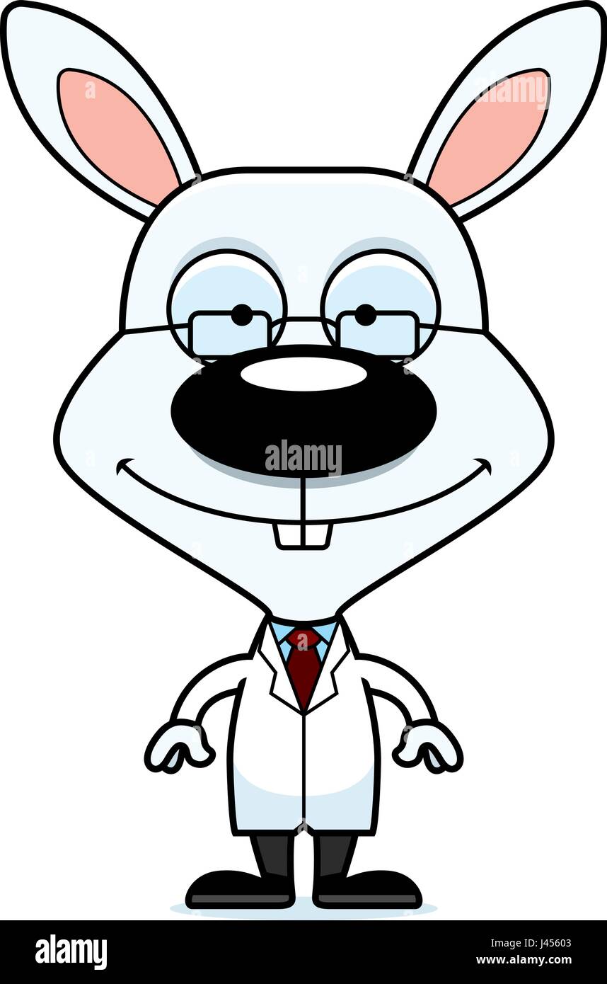 Bunny with glasses cartoon hi-res stock photography and images - Alamy