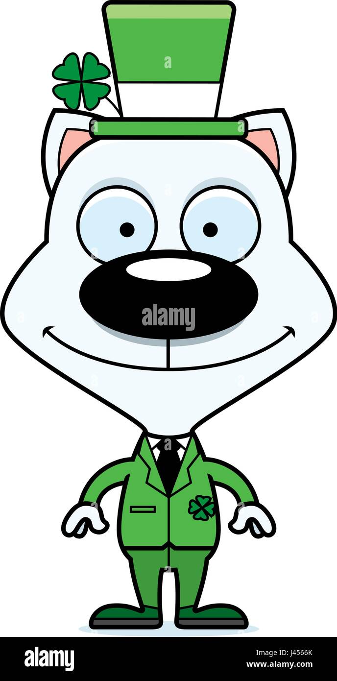 A cartoon Irish kitten smiling Stock Vector Image & Art - Alamy