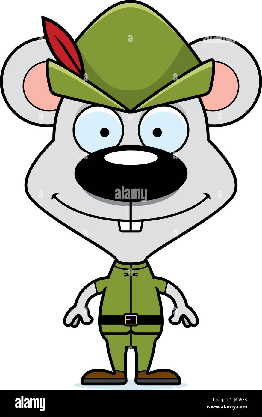 A cartoon Robin Hood mouse smiling Stock Vector Image & Art - Alamy