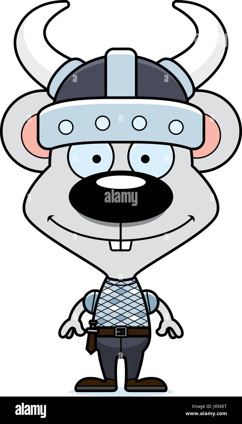 A cartoon Viking mouse smiling Stock Vector Image & Art - Alamy