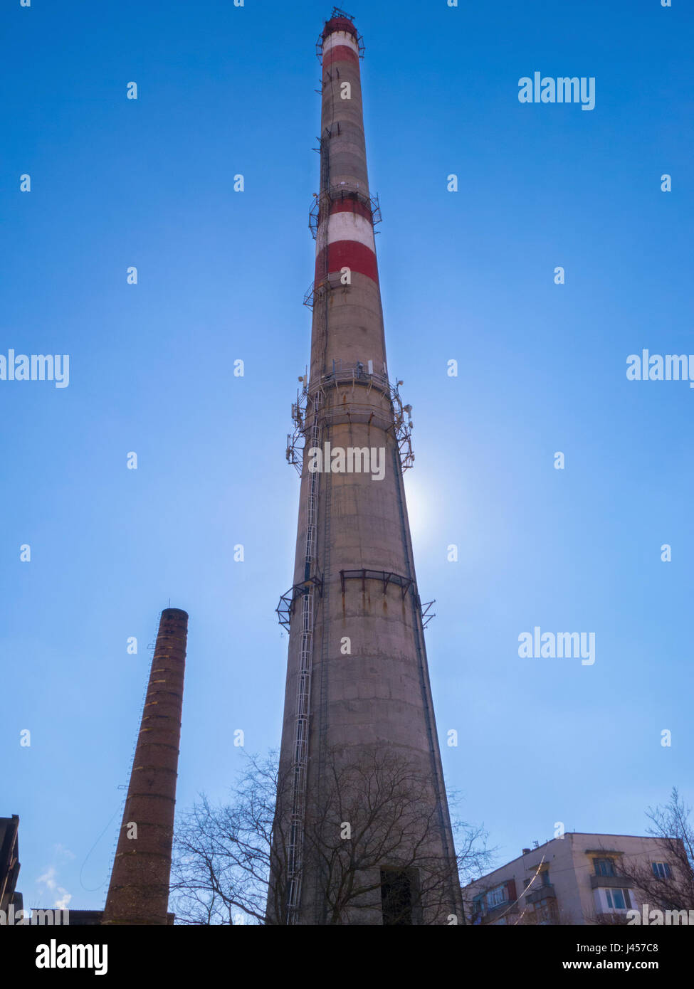 Large yellow gas pipe hi-res stock photography and images - Alamy