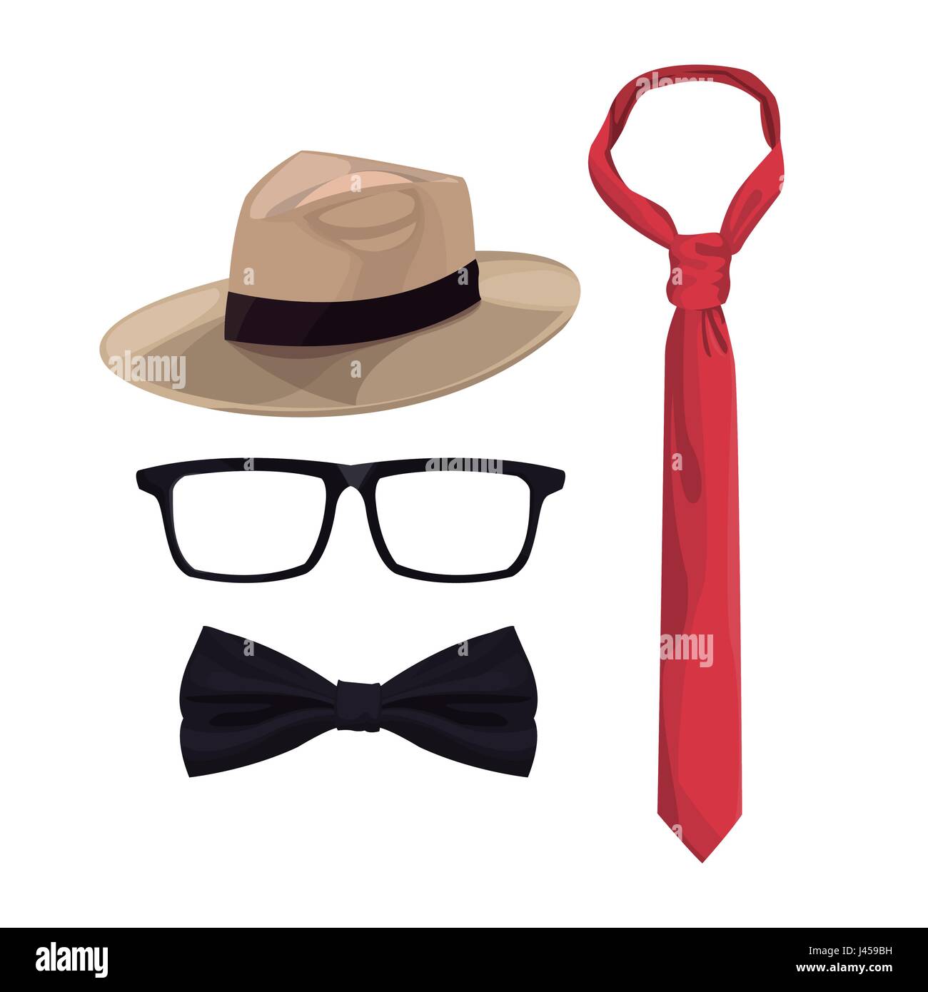 happy father day set of elements style Stock Vector Image & Art - Alamy