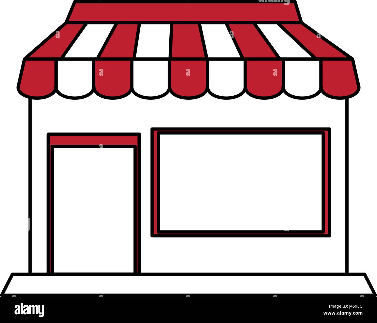 Shopfront store storefront Stock Vector Images - Alamy