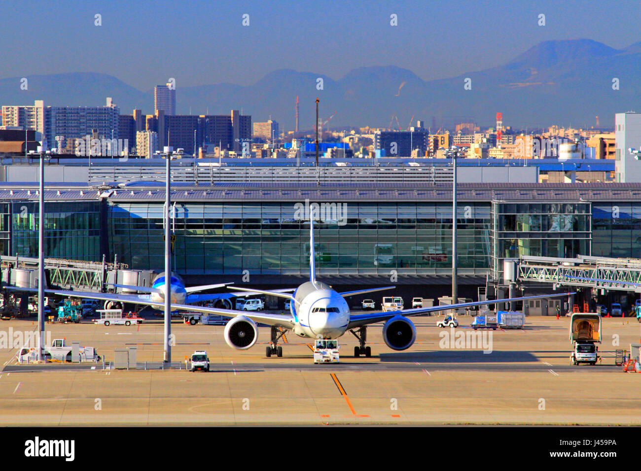 Haneda Airport International Terminal Tokyo Japan Stock Photo - Alamy