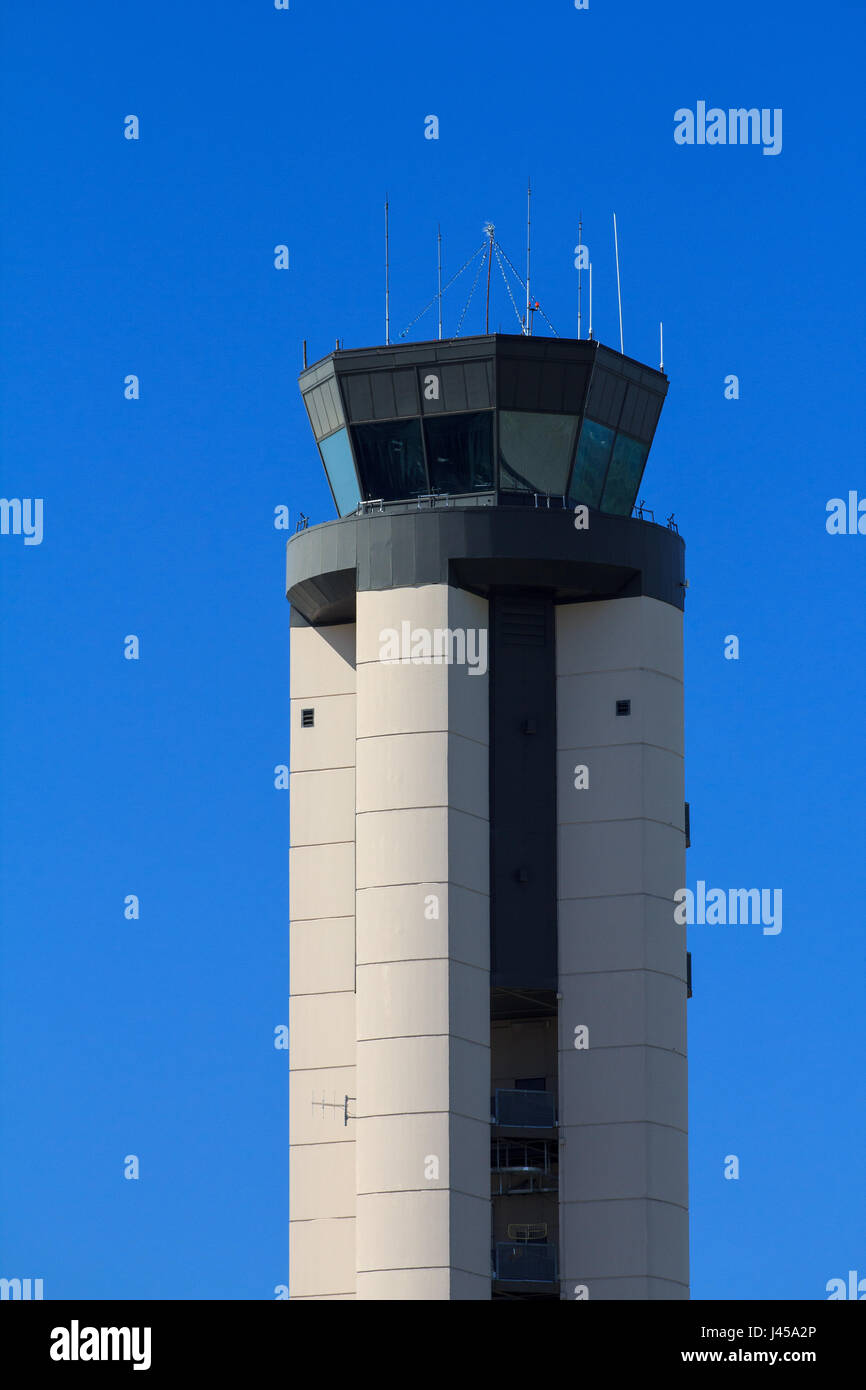RDU Airport Air Traffic Control Tower Stock Photo - Alamy