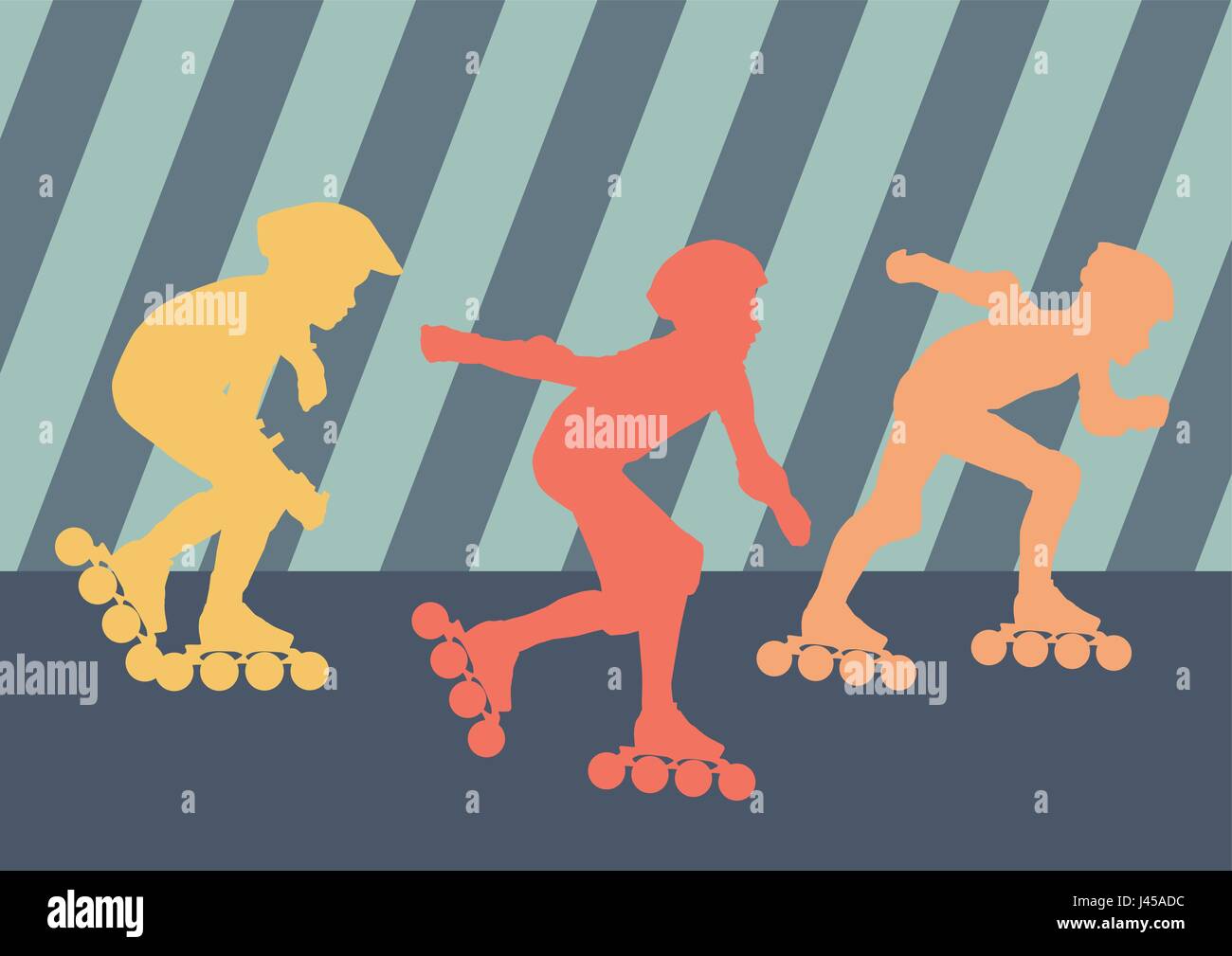 Inline skater vector abstract vector burst background Stock Vector ... Inline skater vector abstract vector burst background Stock Vector ...