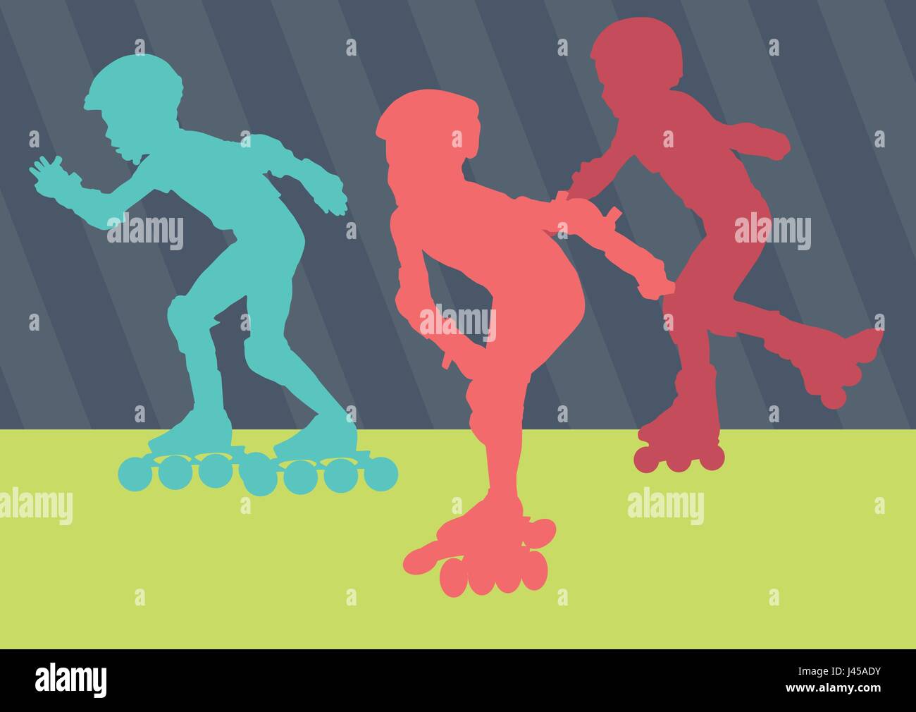 Inline skater vector abstract vector burst background Stock Vector ... Inline skater vector abstract vector burst background Stock Vector ...