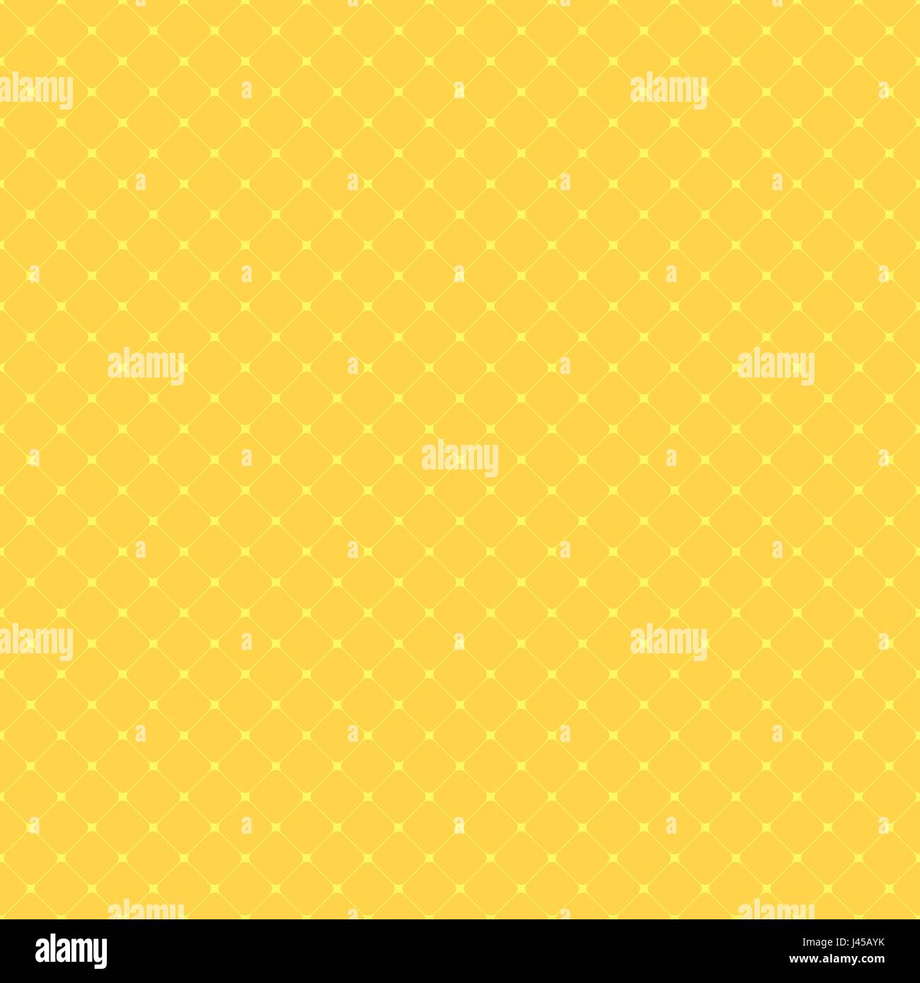 Seamless simple yellow vector background with rounded squares Stock ...