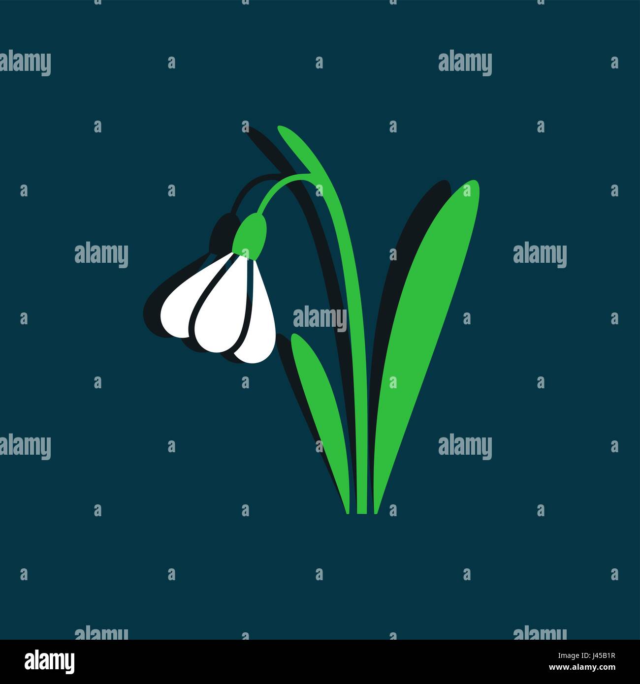 Bud drop Stock Vector Images - Alamy