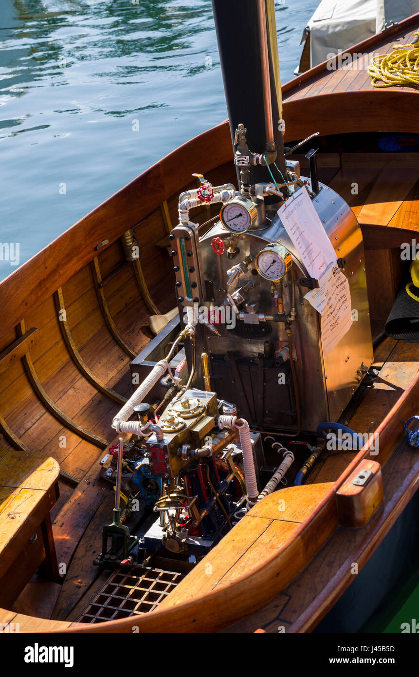 ViCTORIA,BC CANADA CLASSIC BOAT SHOW SEPTEMBER 1,2013: Wooden steam ...