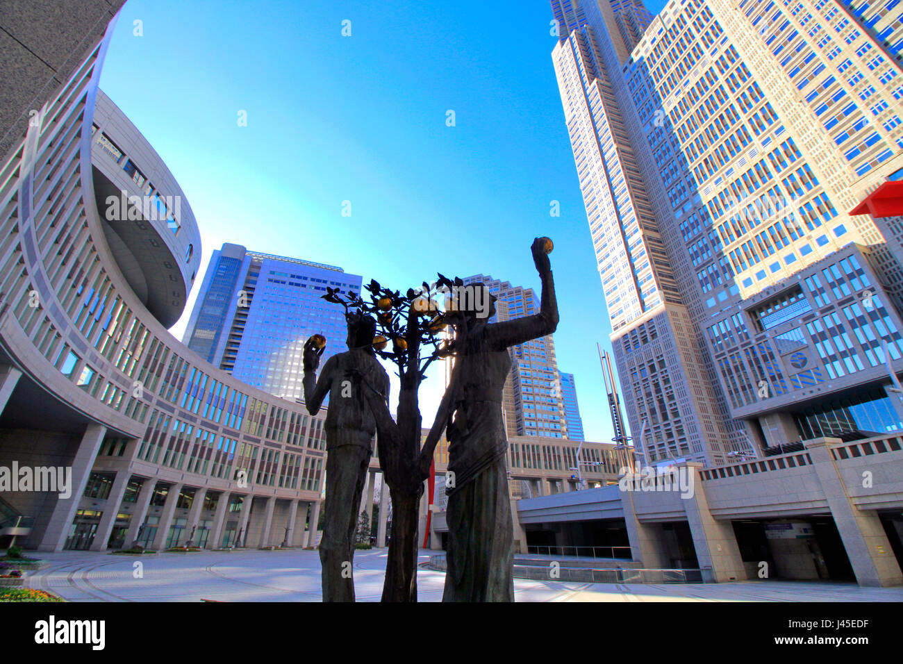 Tokyo Metropolitan Government Building Shinjuku Japan Stock Photo - Alamy