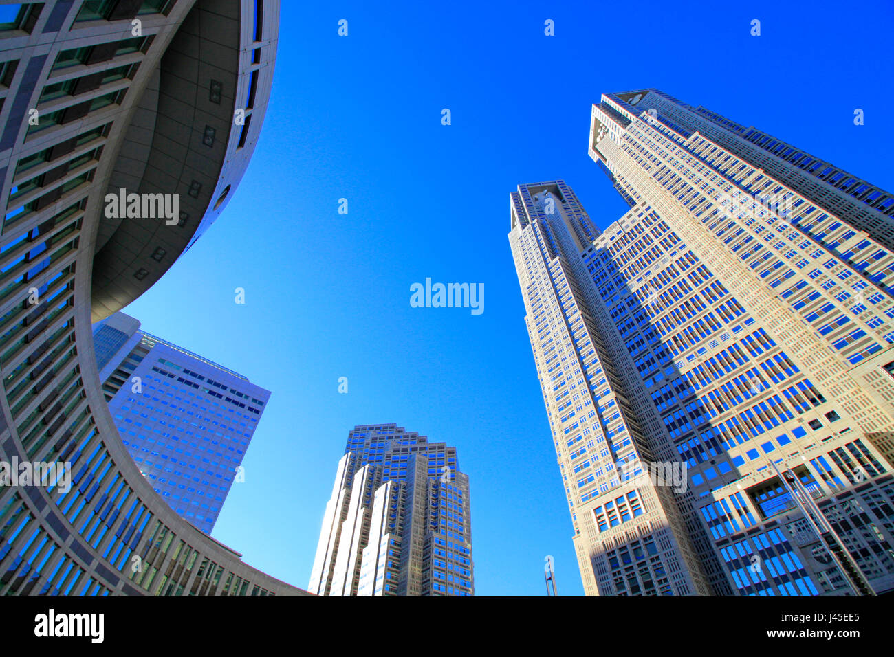 Tokyo Metropolitan Government Building Shinjuku Japan Stock Photo - Alamy