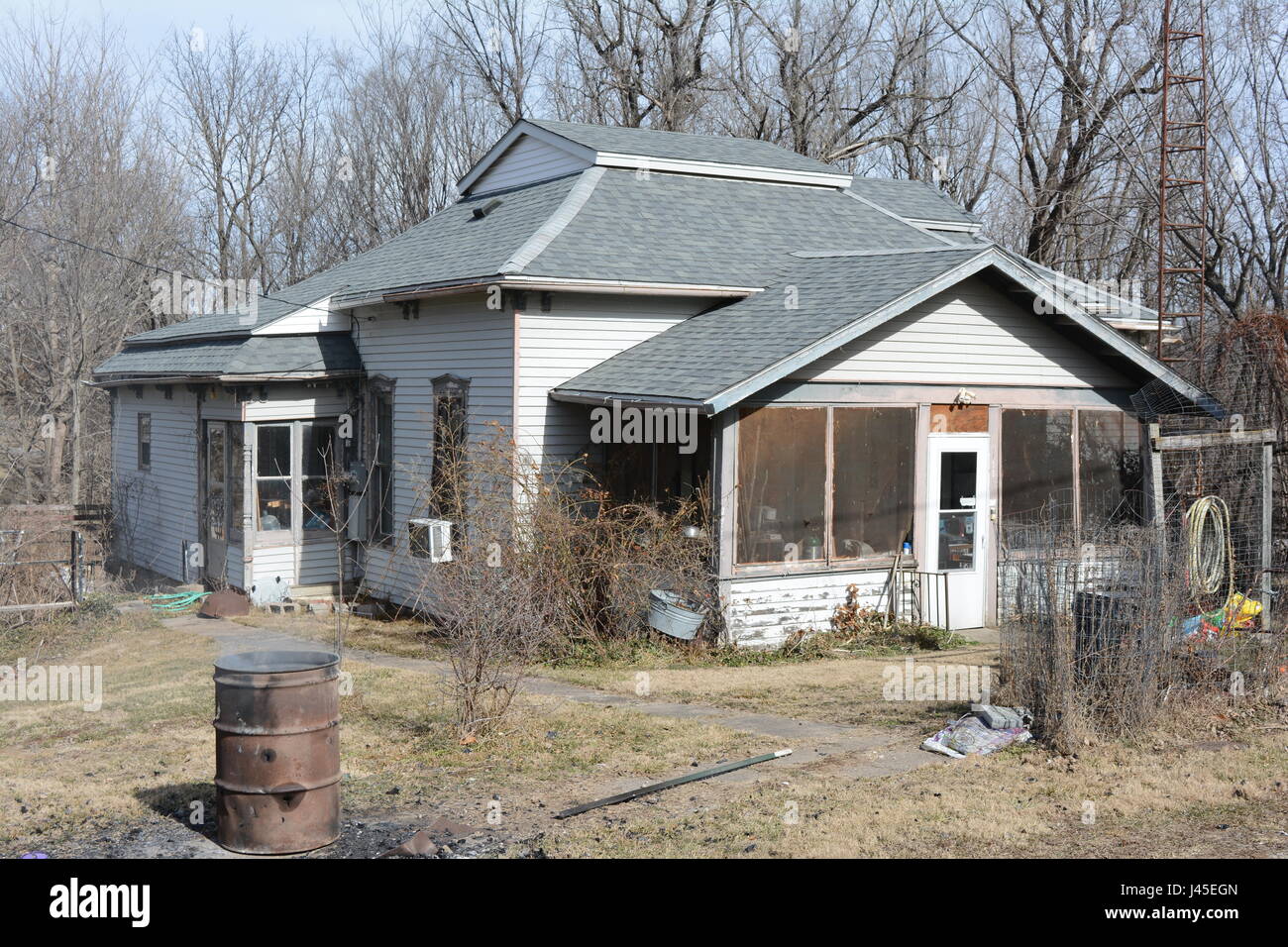 House in Salem Nebraska Stock Photo - Alamy