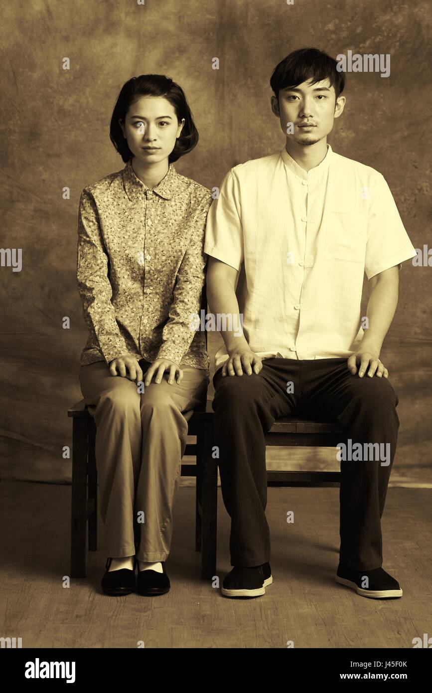 Retro Couple 1960s High Resolution Stock Photography and Images - Alamy