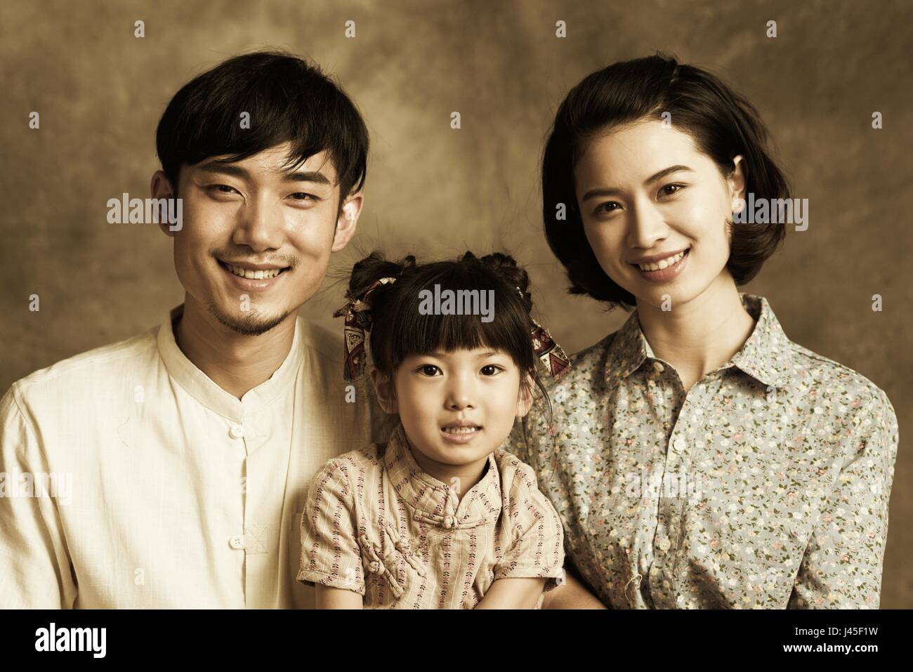 Retro family photos Stock Photo - Alamy