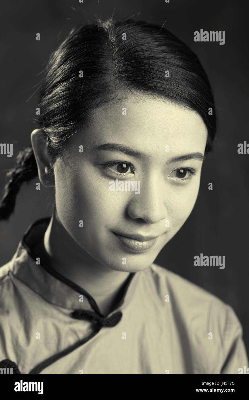 Classical female students Stock Photo - Alamy