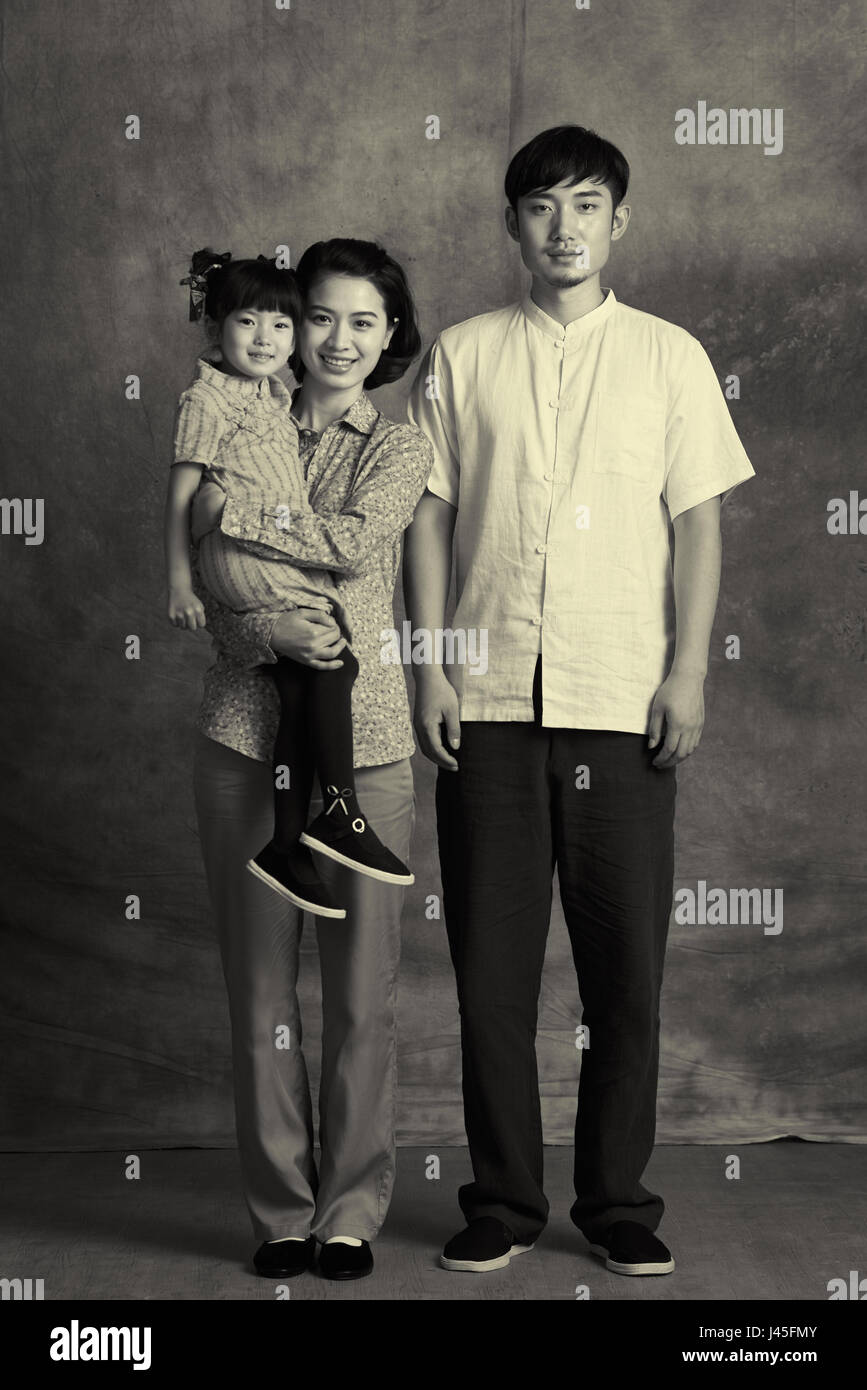 Retro family photos Stock Photo - Alamy