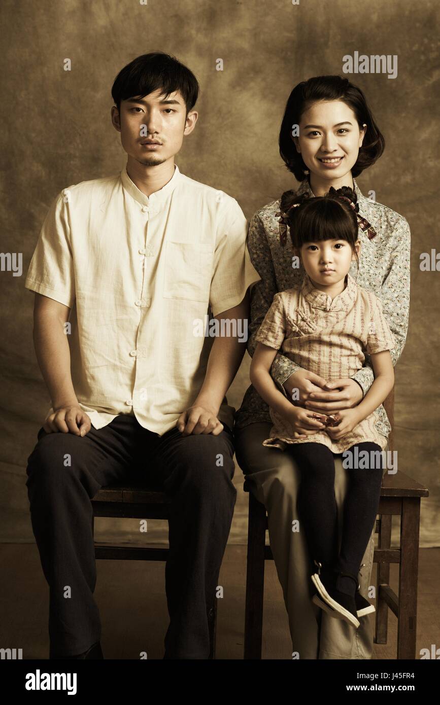 Retro family photos Stock Photo - Alamy