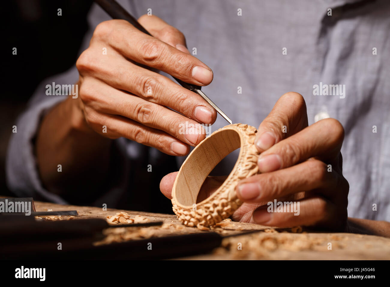 Indian craft engraving hi-res stock photography and images - Alamy