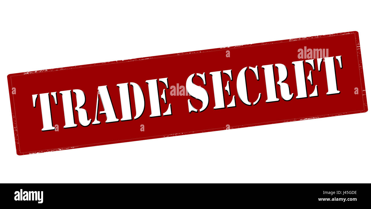 Stamp with text trade secret inside, vector illustration Stock Photo ...