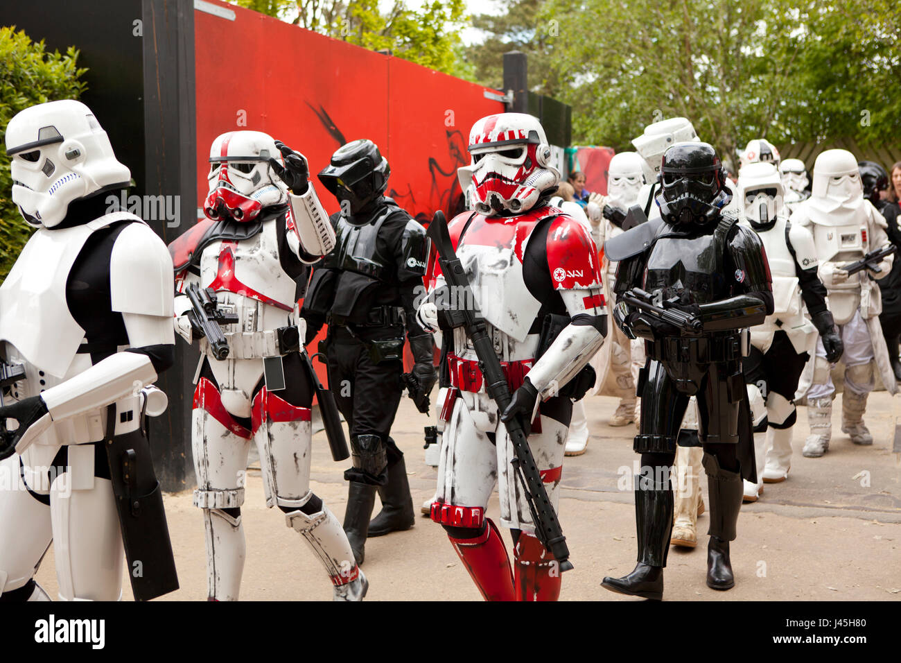 National Star Wars day parade at Legoland UK Berkshire Stock Photo - Alamy