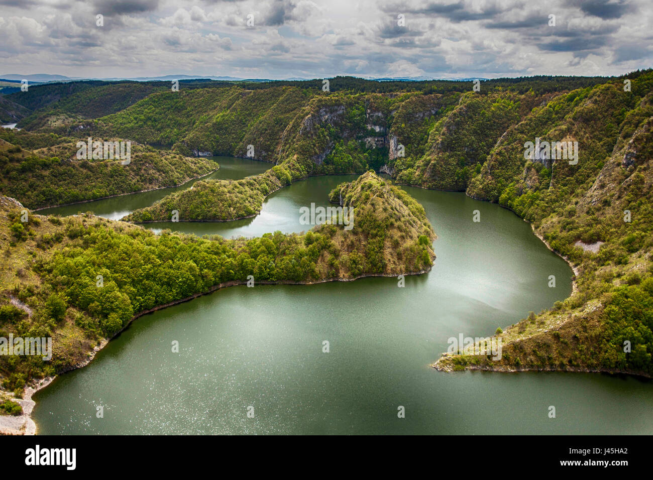 Canyon of Uvac river, Serbia, Europe Stock Photo - Alamy