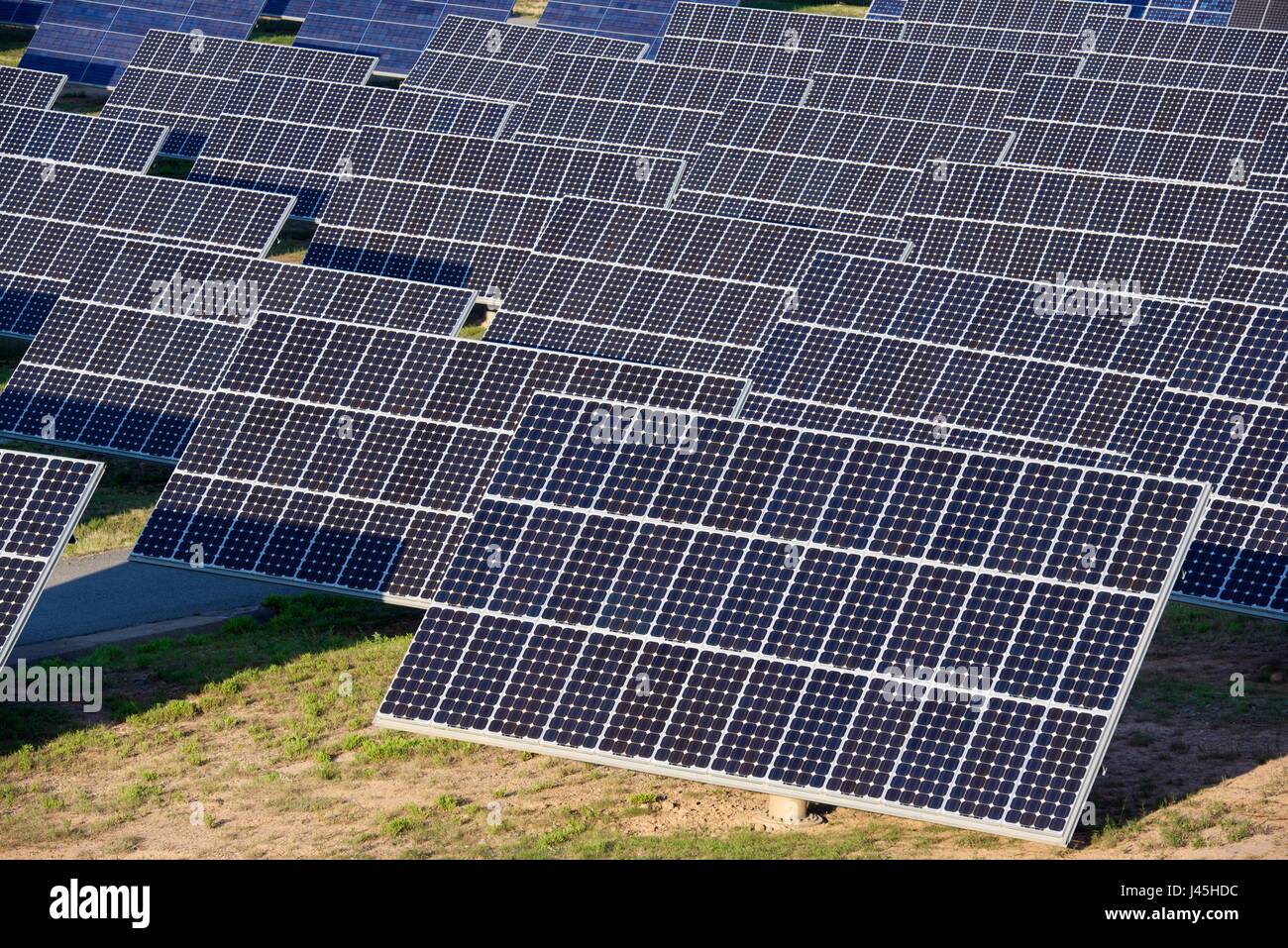 Photovoltaic panels for renewable electric production, Navarra, Aragon ...