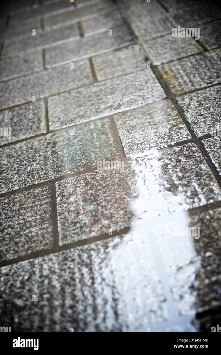 Floor of a street with stone tiles Stock Photo - Alamy