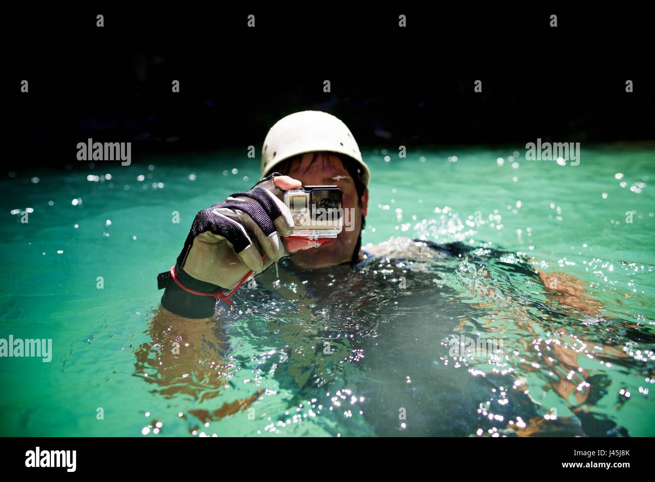 Canyoning in Lucas Canyon, Tena Valley, Pyrenees, Huesca Province ...