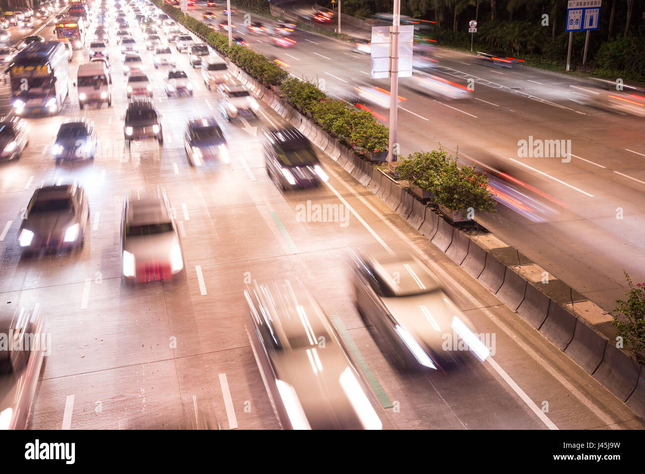China shenzhen traffic highway hi-res stock photography and images - Alamy
