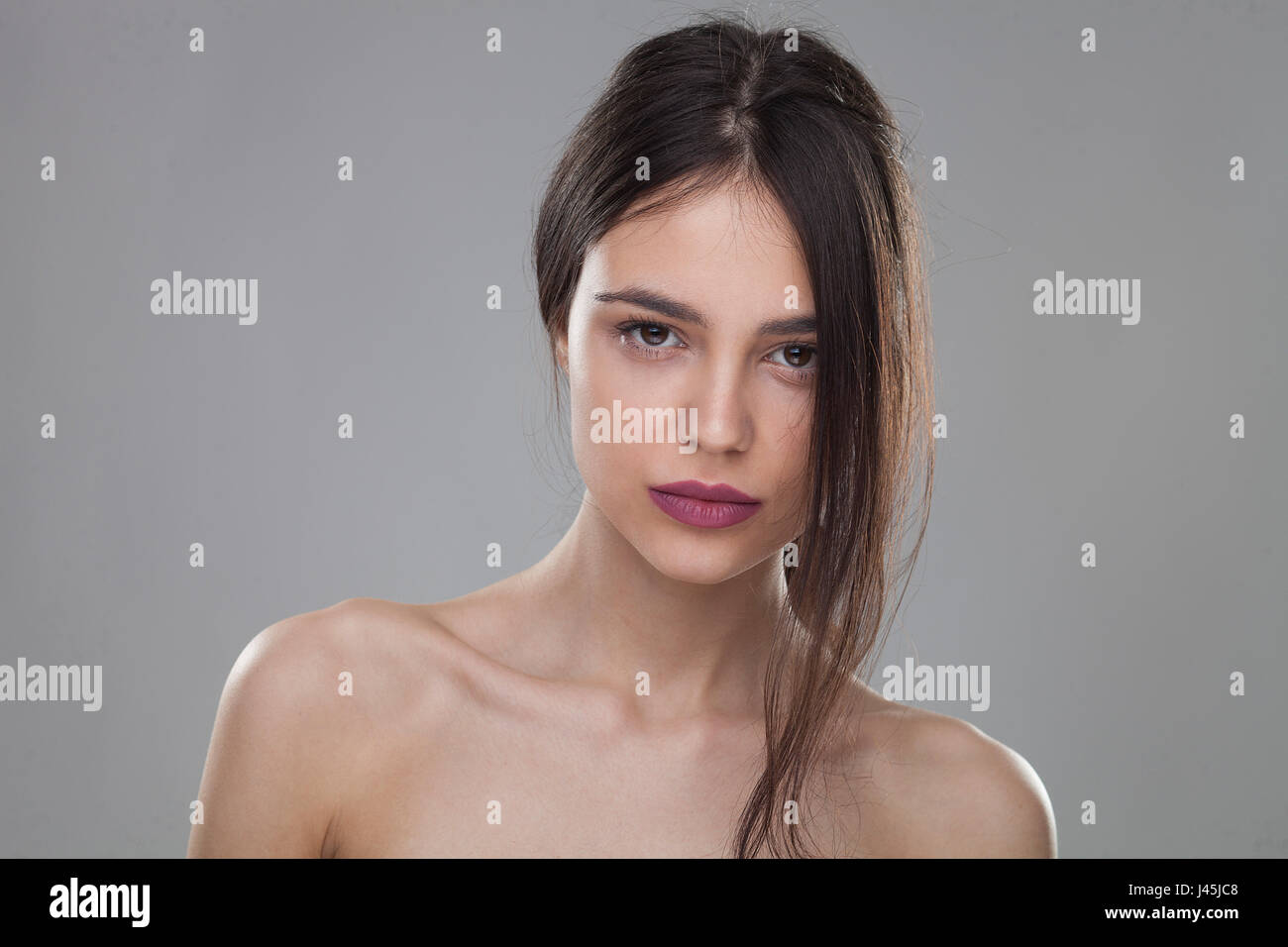 natural beauty of women, studio photos Stock Photo - Alamy