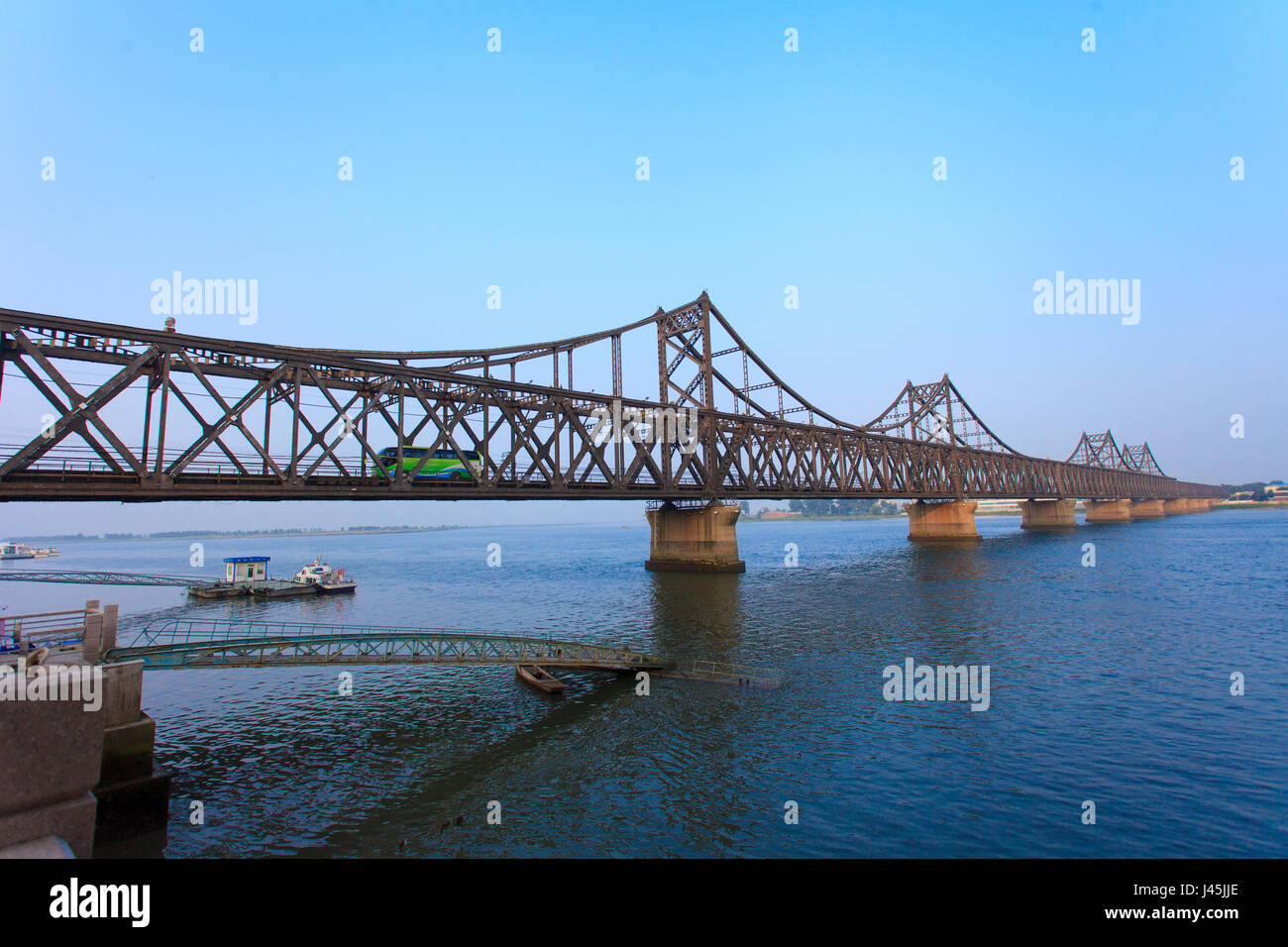 China and North Korea Friendship Bridge Stock Photo - Alamy