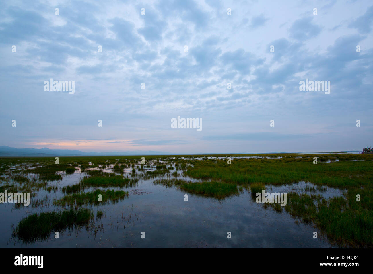 Huahu Lake of Gannan in Gansu Province,China Stock Photo - Alamy