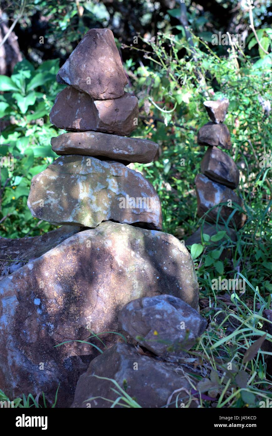 Rock balanced. Stack of rocks Stock Photo - Alamy
