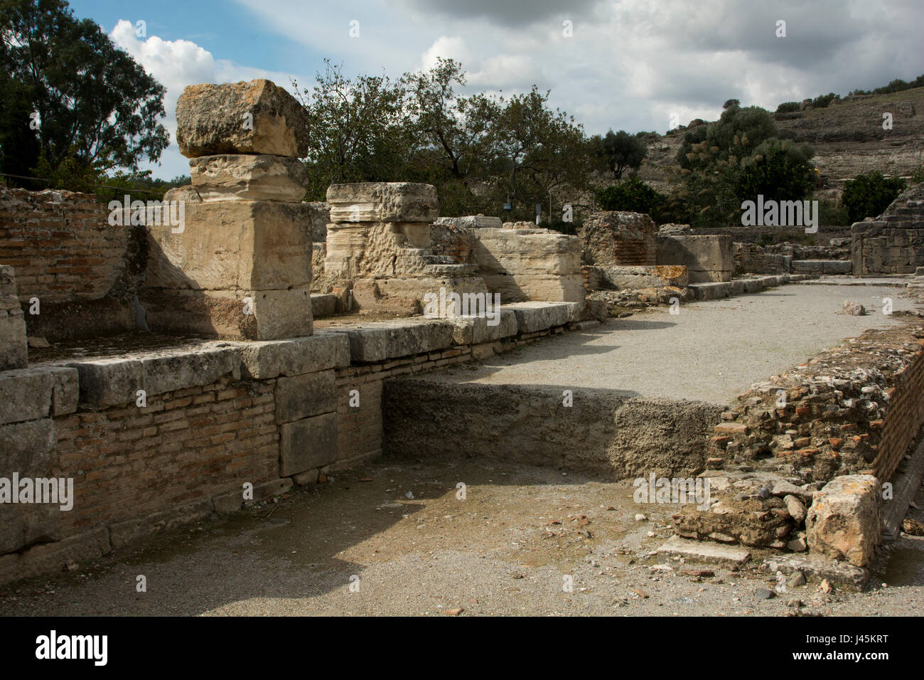 Gortyn was an ancient city in central Crete built from neolithic time ...